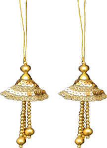 Rangreza collection Gold Lace Dori Latkan for Lehngas (pack of 10 ...