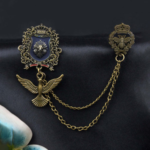 Kavove Azure Pride Eagle Crest Brooch Price in India - Buy Kavove Azure ...