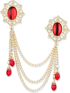 Panjatan crownly framed ravishing Brooch Price in India - Buy Panjatan ...