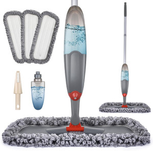 TEZZ Healthy Spray Mop Microfibre Wet and Dry Broom Price in India ...
