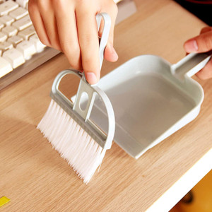 BKKTRADERS Mini Dustpan Supdi with Brush Broom Set Plastic Wet and Dry ...