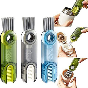 DIOXIT 3 in 1 Cup Lid Gap Cleaning Brush Multipurpose Bottle Gap ...