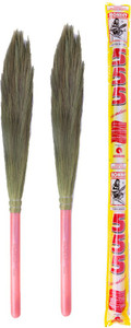 Monkey 555 International Natural Pack of 2 Grass Dry Broom Price in ...