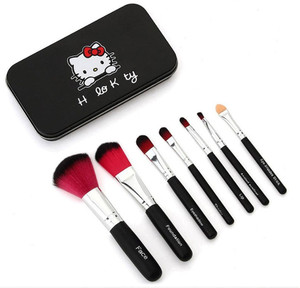 moan's Set of 7 Premium Black Edition Makeup Brush - Price in India ...