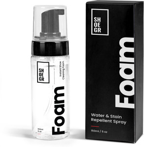 SHOEGR Instant Shoe Cleaning Foam 150 ML | Suitable for all Sports ...