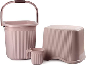 NAYASA + Mug + Stool Set 25 L Plastic Bucket Price in India - Buy ...