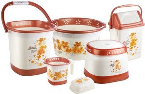 JOYO Better Homes Deluxe Square Jumbo Floral Printed Bathroom Set ...