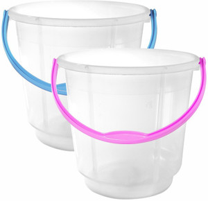 Morvi Plastic Prime Bucket 18 TPC Set for Home&Kitchen, 2 Pc, 18 LTR ...