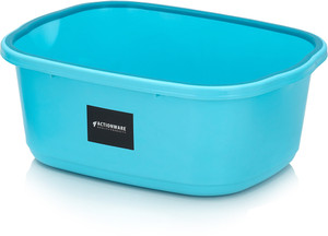 ACTIONWARE Nova Square Small Baby Tub 20 Ltr. (Aero Blue) 20 L Plastic ...