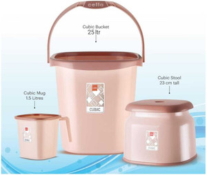cello 25 L Plastic Bucket Price in India - Buy cello 25 L Plastic ...