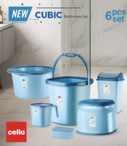 cello 20 L Plastic Bucket Price in India - Buy cello 20 L Plastic ...