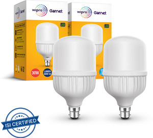 Wipro 30 W Standard B22 LED Bulb Price in India - Buy Wipro 30 W ...