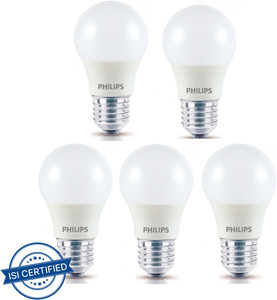 PHILIPS 5 W Basic Round E27 LED Bulb Price in India - Buy PHILIPS 5 W ...