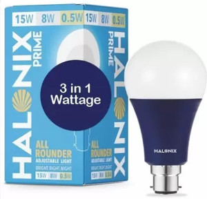 HALONIX 15 W, 8 W, 0.5 W Round B22 LED Bulb Price in India - Buy ...