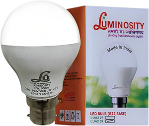 LU 9 W Basic Round B22 D LED Bulb Price in India - Buy LU 9 W Basic ...