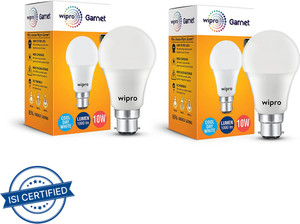 Wipro 10 W Basic Standard B22 LED Bulb Price in India - Buy Wipro 10 W ...