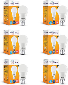 Wipro 10 W Basic Standard B22 LED Bulb Price in India - Buy Wipro 10 W ...