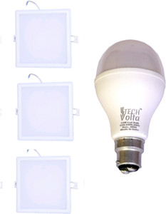 Techvolta 15 W, 12 W Spot 2 Pin LED Bulb Price in India - Buy Techvolta ...