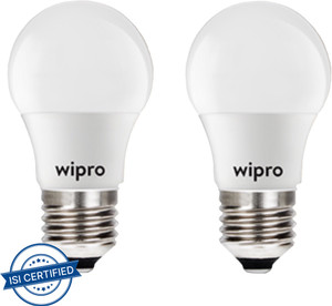 Wipro 3 W Basic Round E27 LED Bulb Price in India - Buy Wipro 3 W Basic ...
