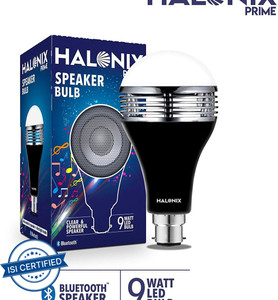 HALONIX 9 W, 0.5 W Bluetooth Round B22 LED Bulb Price in India - Buy ...