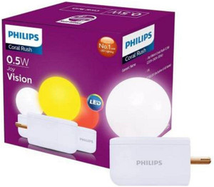 PHILIPS 0.5 W Round Plug & Play Night Bulb Price in India - Buy PHILIPS ...