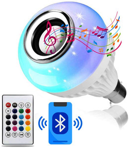 Buy laxmi gold Color Changing RBG Led Music Light Bulb Bluetooth Music ...