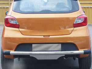 ankit mart I.C.GGloss Stainless Steel Rear Bumper Protector | SS Dx ...