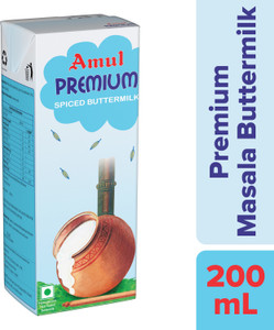 Amul Premium Spiced Buttermilk Buttermilk Price in India - Buy Amul ...