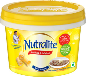 Nutralite Premium Fat Spread Tub|Enriched with Vitamins&Omega 3 ...