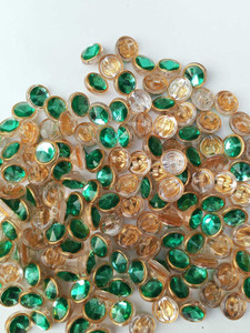 Swag Enterprises RAINBOW-BUTTON-BLUE-12PC Plastic Buttons Price in ...