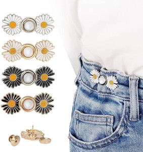 TRINGDOWN Flower Jean Button Buckle Metal Buttons Price in India - Buy ...