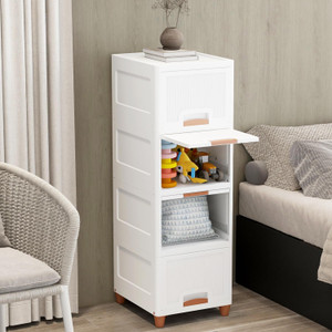 Imperial 4 Layer Plastic Cupboard for Clothes Cabinet for Storage ...
