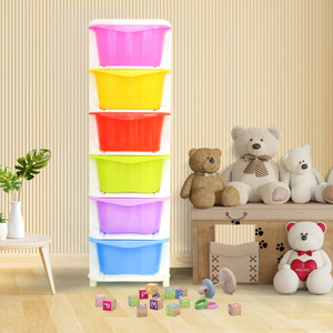 3D METRO SUPER STORE Modular Daisy Storage with Lockable Legs 6 Tier ...