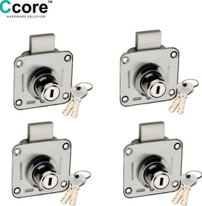 Ccore Curve Lazer 25mm Stainless Steel Drawer Lock With 2 Keys|For Home ...