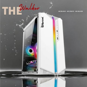 eBEQUicK White Walker Gaming Cabinet Micro mini ATX with Plastic RGB ...