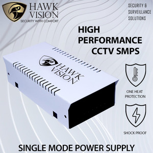 HAWK VISION CCTV CAMERA POWER SUPPLY SMPS ADAPTOR 8 CHANNEL Worldwide ...