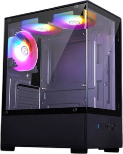 ZEBRONICS ROBUST MID TOWER Cabinet with USB 2.0 and USB 3.0 Ports ...