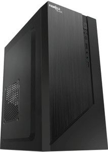 Frontech Blade Silver Computer Case with 2x USB 2.0 and Front Audio Mid ...