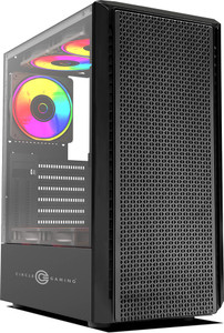 CIRCLE GAMING ELEGANTOR M2 Mid-Tower Computer Case | Gaming Cabinet ...