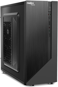 Frontech Blade Silver Computer Case with 2x USB 2.0 and Front Audio Mid ...