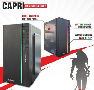 zebion CAPRI MIDDLE Cabinet with USB 2.0 and USB 3.0 Ports Compatible ...