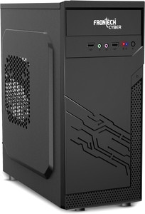 Frontech CYBER Silver Range Computer Case | 2 x USB 2.0 | Front Audio ...