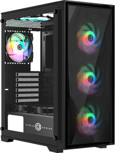 CIRCLE GAMING FURIOUS MESH 240 Mid-Tower Case | Gaming Cabinet ...
