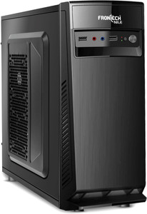 Frontech Nile Silver Computer Case with 2 x USB 2.0 and Front Audio Mid ...
