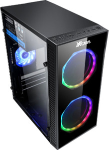 Xcess CROSSBAR DEN Mini ATX Gaming PC Case FULL TOWER Cabinet with USB ...