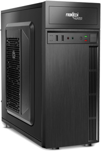 Frontech Hunter Silver Computer Case with 2 x USB 2.0 and Front Audio ...