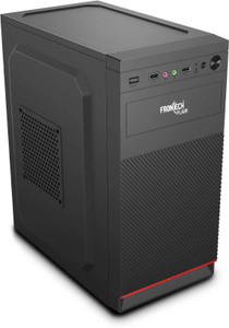 Frontech FLAIR Silver Computer Case with 2 x Front USB| Front Audio Mid ...