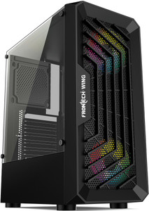 Frontech WING Gold Range Computer Case | 2+1 USB(1.0&3.0) | Front Audio ...