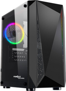 Frontech DASHING Gaming Computer Case with 2-USB 1.1|HD Audio ...