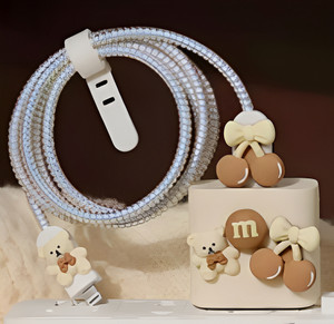 Micvir Charger Cover for iPhone 18W-20W Charger, 3D Cartoon Design ...